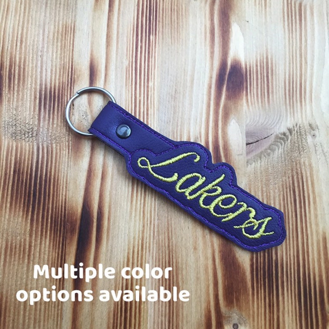Lakers Key Fob | Laker Key Chain | School Mascot | School Spirit ...