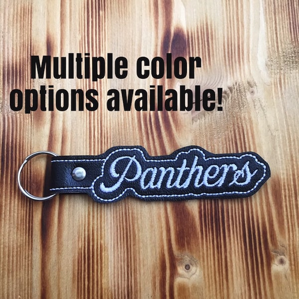 Panthers Key Chain - Etsy