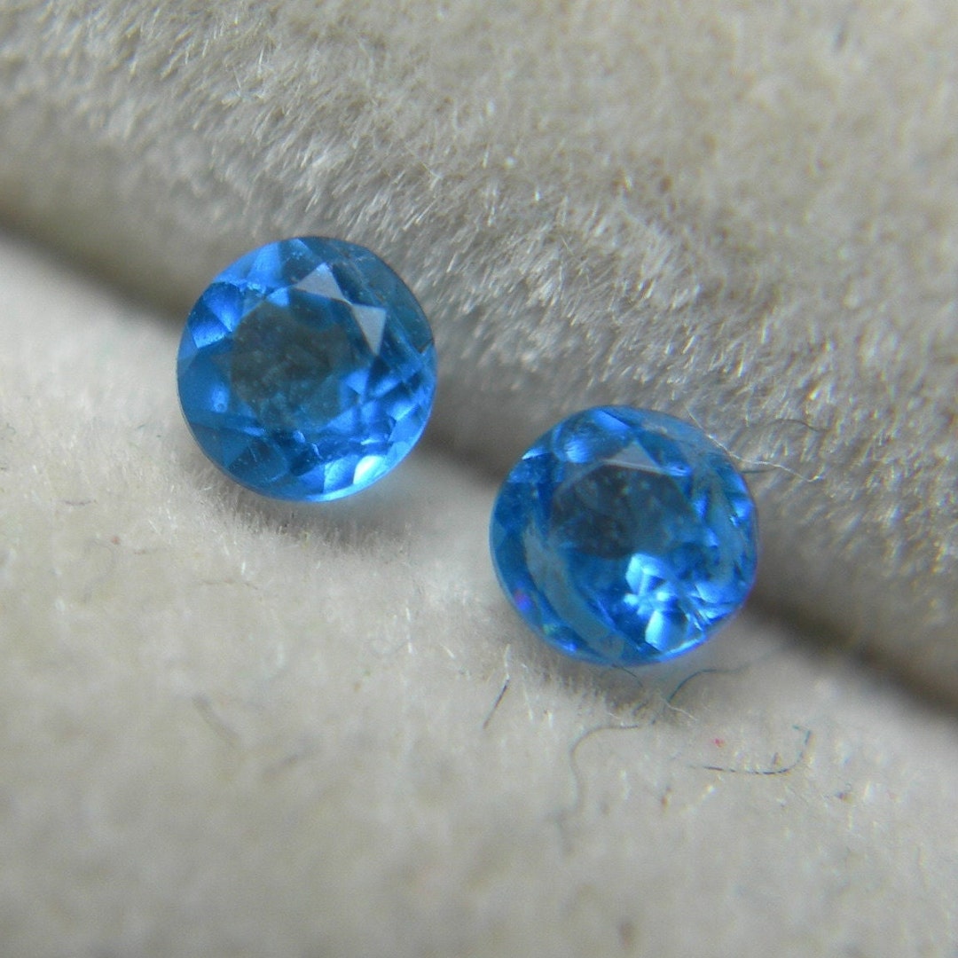 2 Very Rare Blue Afghanite Gemstones Fluorescent Gemmy Afghanistan ...