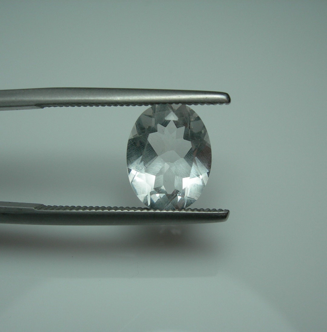 2.73ct Rare Colorless White Pollucite Gem Afghanistan Natural Untreated ...