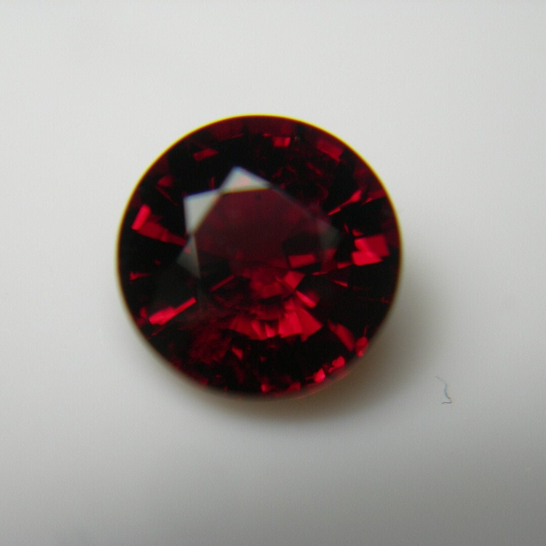 1.63ct Rare Burmese Red SPINEL Gemstone Mogok Burma Genuine Natural ...