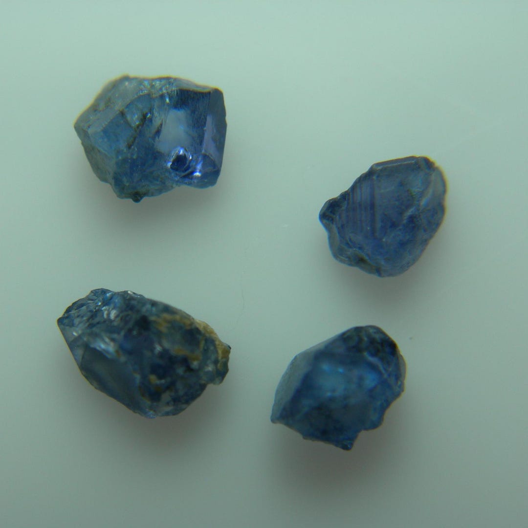 CLOSEOUT Rare BENITOITE Gemmy Rough Natural Blue Gem Mine San Benito ...