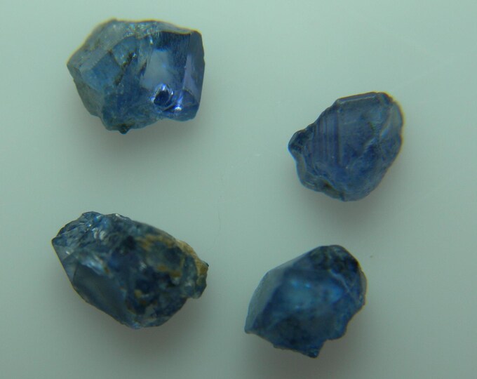 CLOSEOUT Rare BENITOITE Gemmy Rough Natural Blue Gem Mine San Benito ...