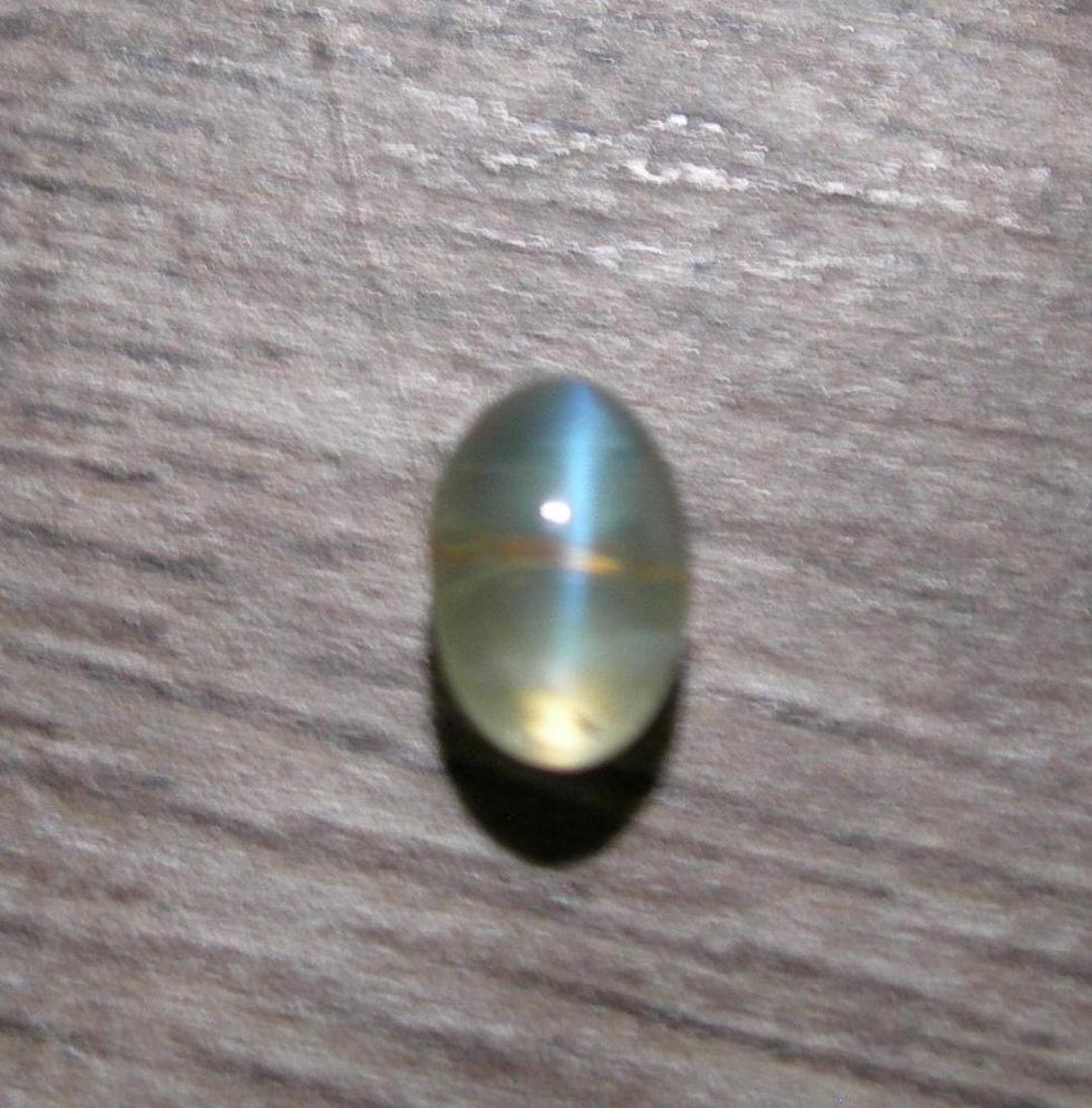 1.31ct Rare Cats Eye Chrysoberyl Cab Tunduru Tanzania Yellow NATURAL ...