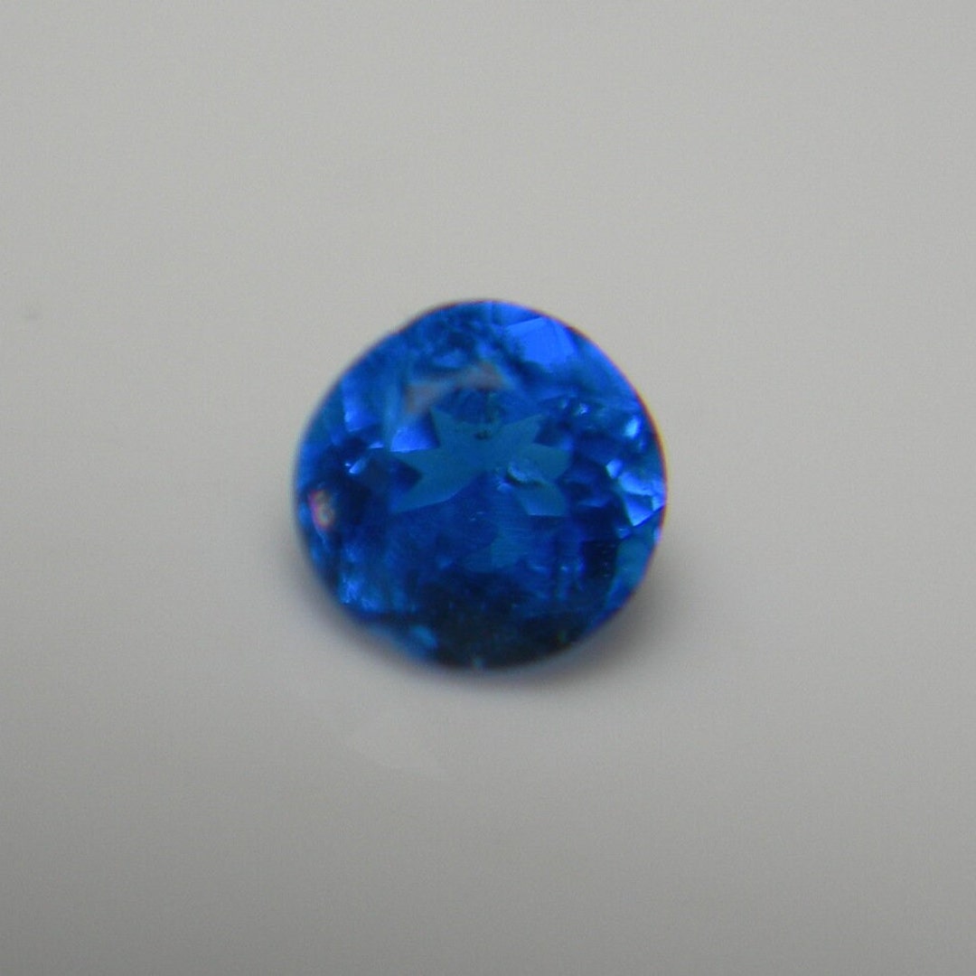0.09ct Uber Rare HAUYNITE Gem Blue GIT Report Hauyn Hauyne Eiffel ...