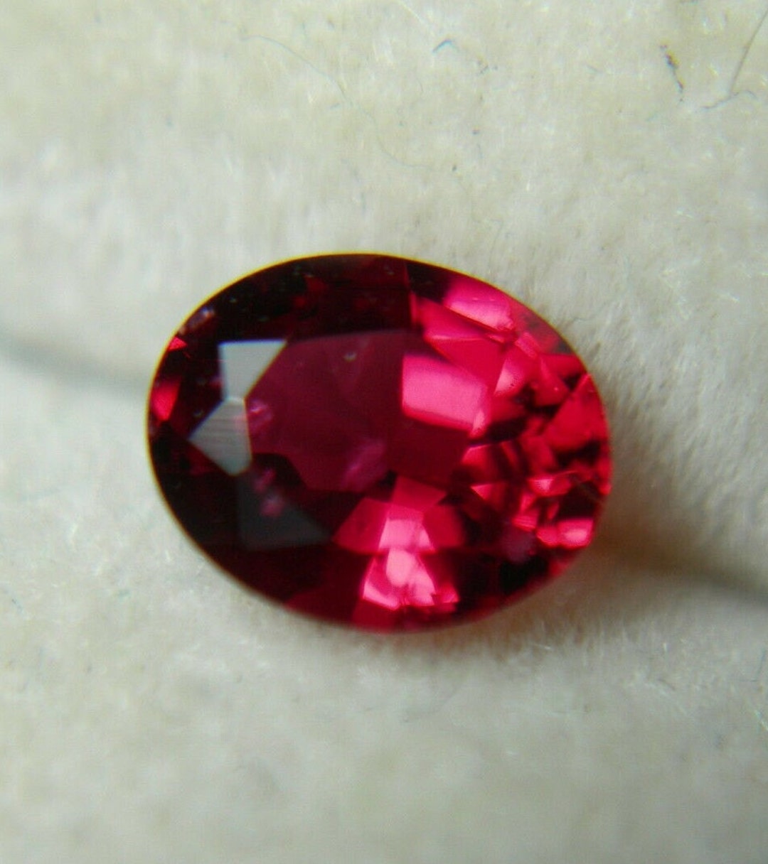 0.41ct Rare Burmese Red SPINEL Gemstone Mogok Burma Genuine - Etsy