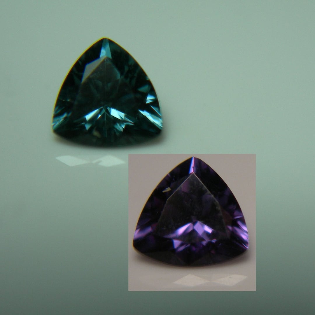 0.40ct Very Rare Color Change Garnet Gem Blue Green Purple Bekily ...