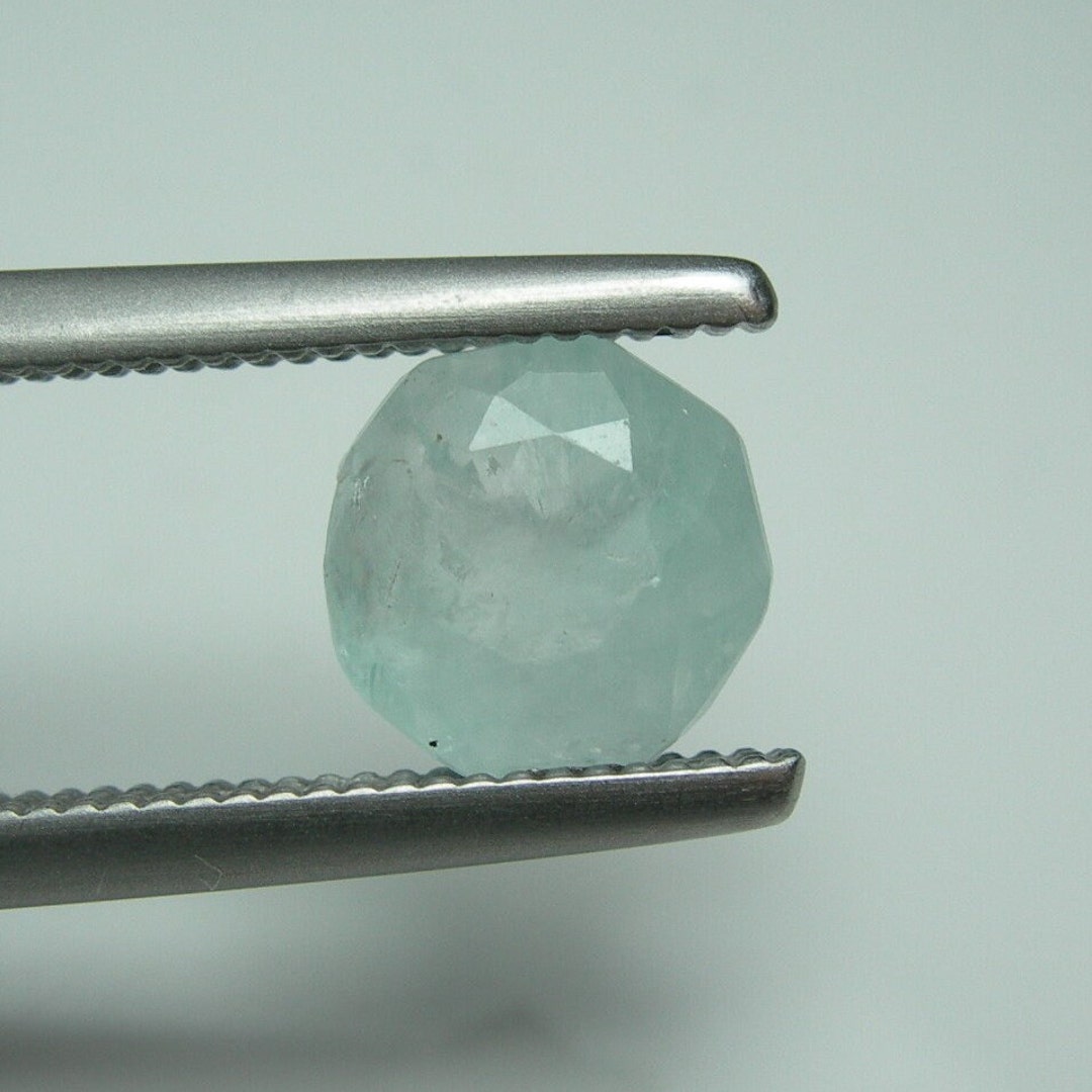 0.99ct Very Rare Natural Light Blue Gem Brucite Gemstone Wessels Mine ...