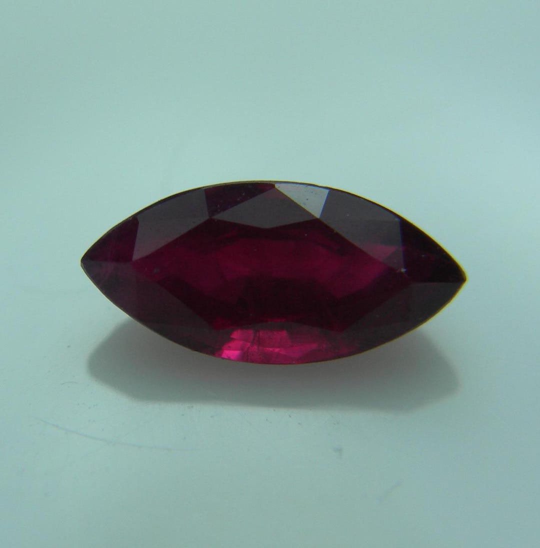 0.50ct Rare BURMESE RUBY Gem Mogok Burma Genuine Natural Gemstone Red ...