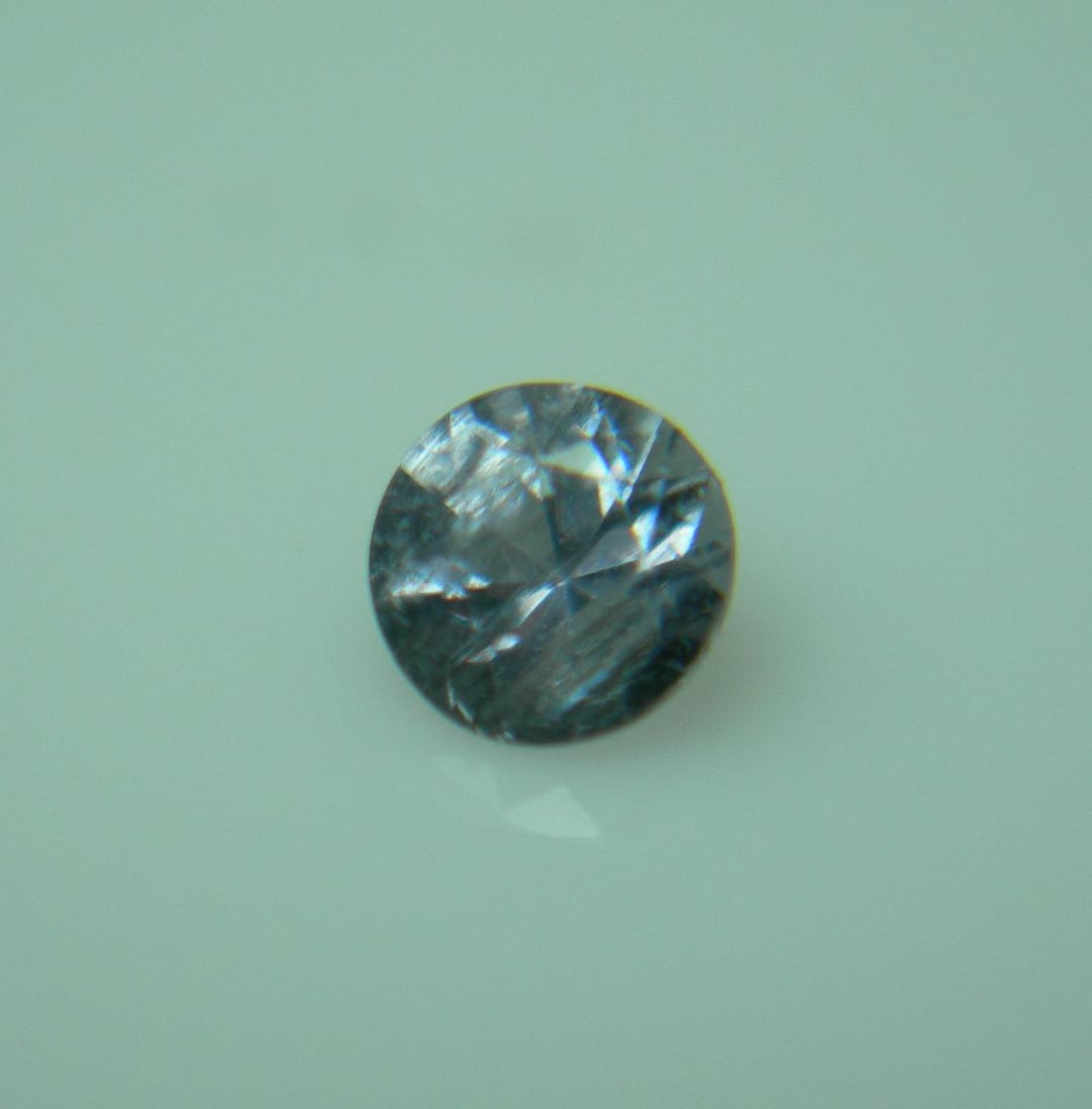 0.09ct Very Rare CYPRINE Gem Cuprian Veusvianite Cupro Idocrase Steel ...