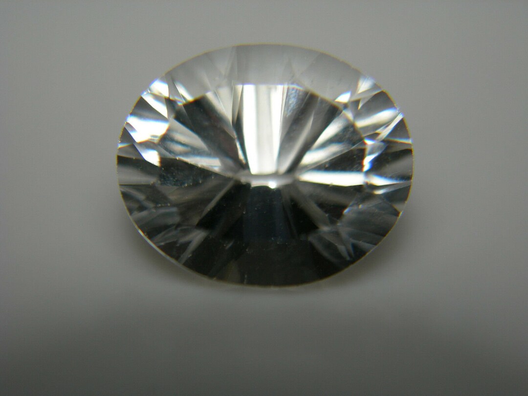 5.10ct Rare GOSHENITE Gem Fancy Colorless White Beryl Brazil Fancy ...