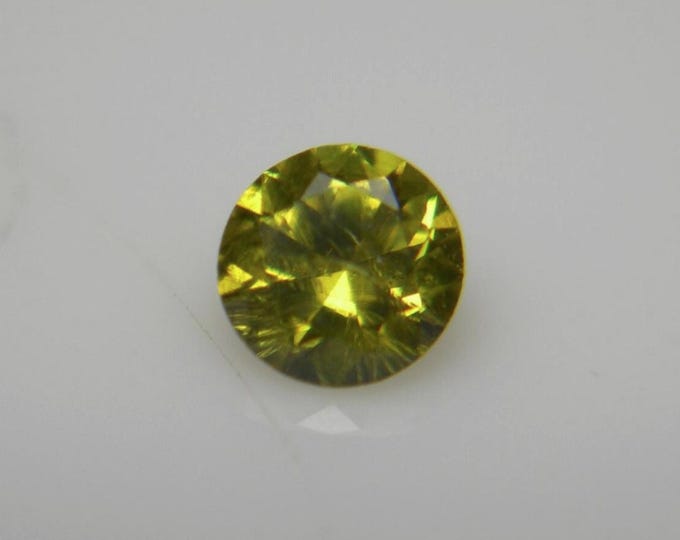 0.14ct AMERICAN DEMANTOID Gem Natural Yellow Green Andradite Gemstone ...