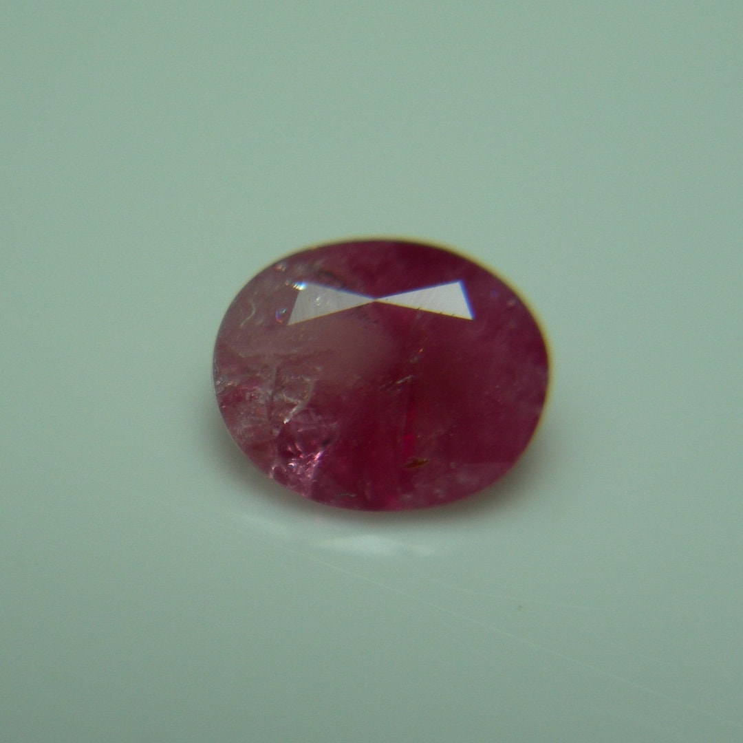 0.15ct Very Rare Red Beryl Gem BIXBITE Wah Wah Mountains Utah Genuine ...