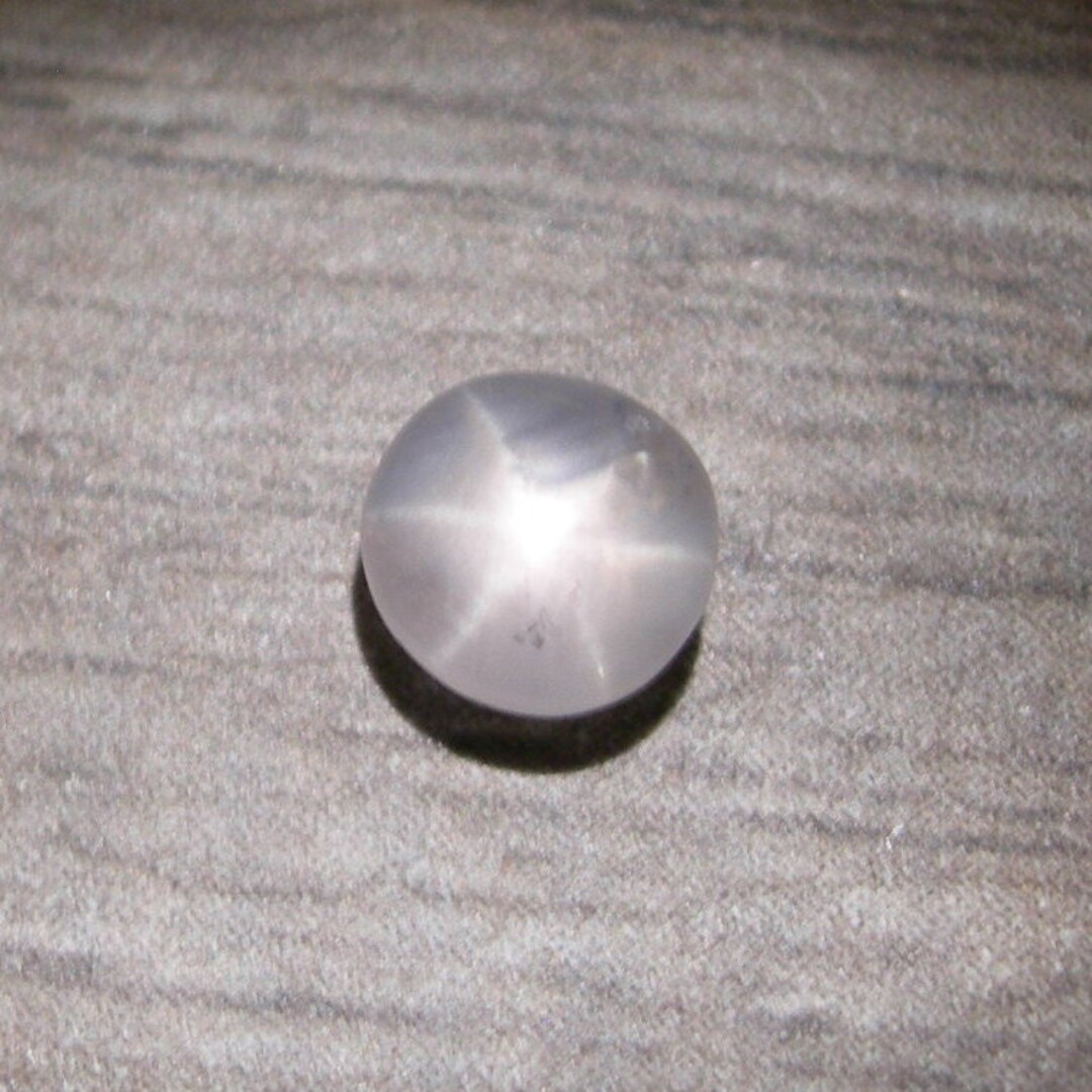 1.25ct Rare Ceylon Star Sapphire Cab 6-ray UNHEATED Gemmy Sri Lanka ...