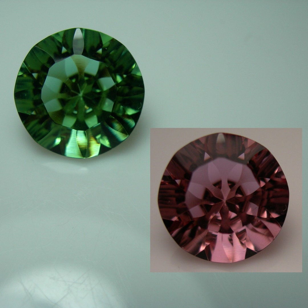 CLOSEOUT 5.28ct ZANDRITE Gemstone Green Purple Red Pink Color Change ...