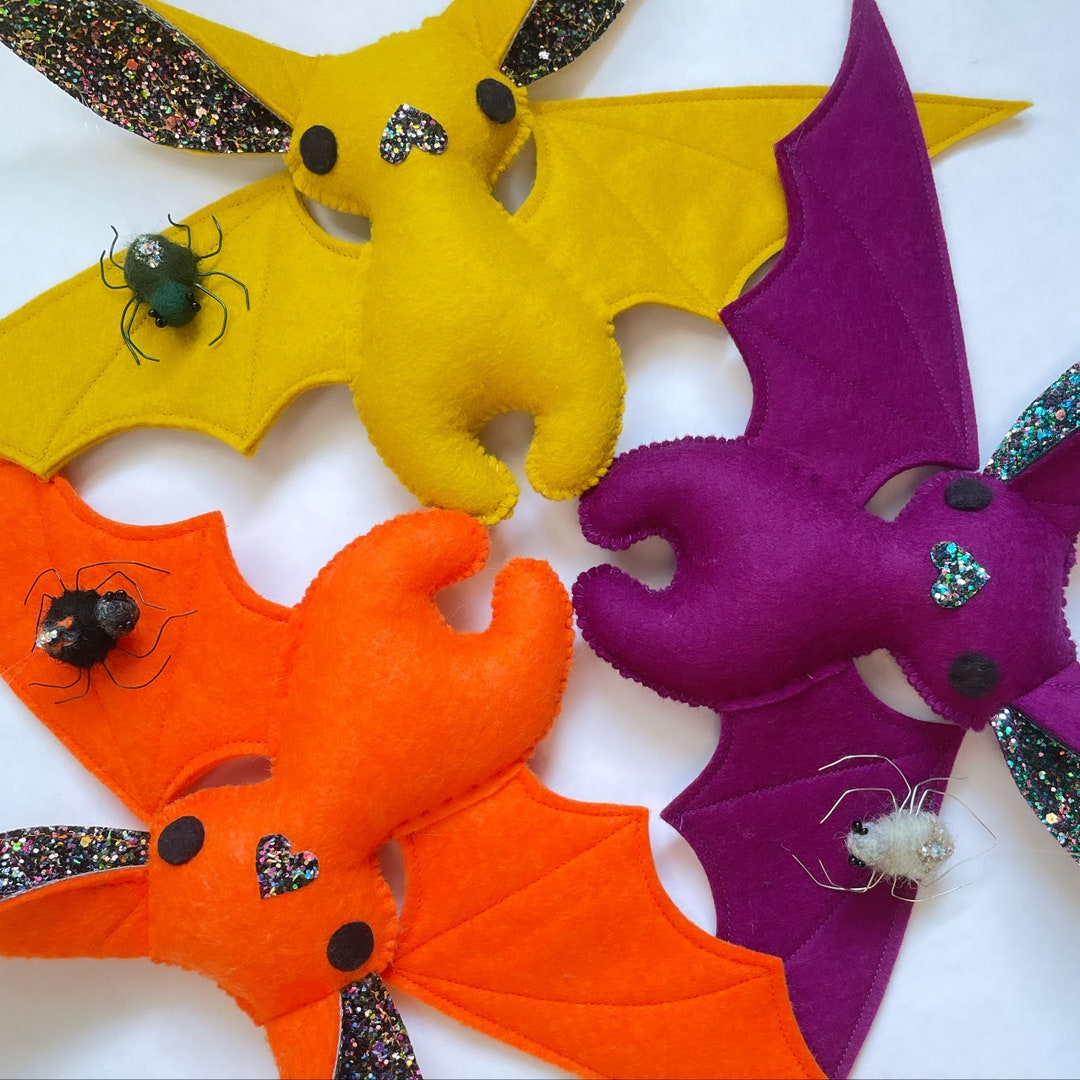 Sparkles and Spiders Bats - Etsy