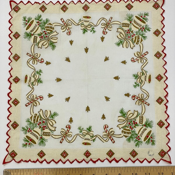 Christmas Hankie - Etsy