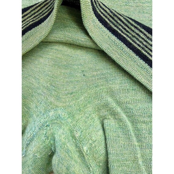 Antique 1920s Jantzen Wool Knit Green Swim Suit Bathi… - Gem