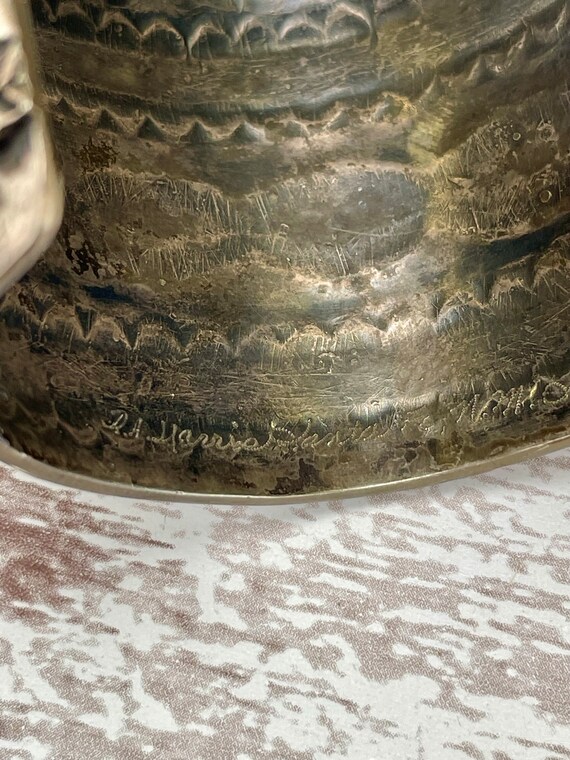 Large Signed DALE HARRIS Vintage Sterling Silver 925 … - Gem