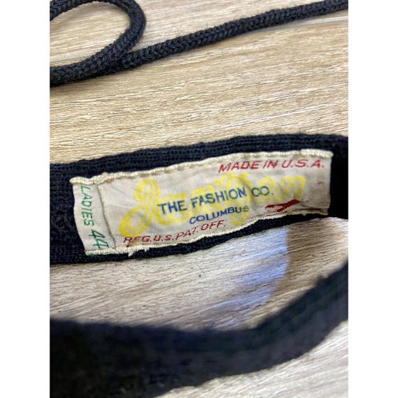 Antique Early 1930s Jantzen Wool Knit Black Swim Suit… - Gem