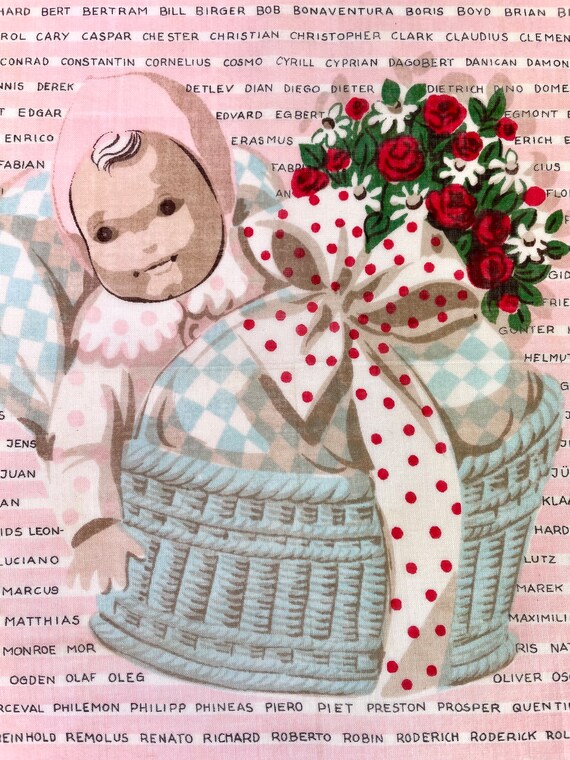 Special Vintage Novelty Baby Names A-Z, alphabetic Ba… - Gem