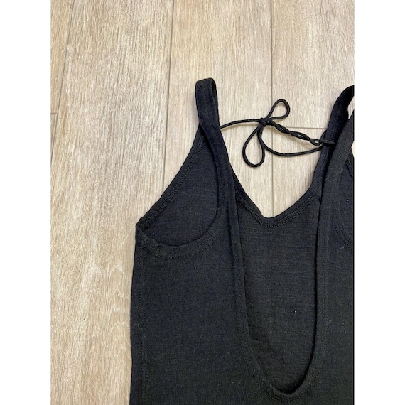 Antique Early 1930s Jantzen Wool Knit Black Swim Suit… - Gem