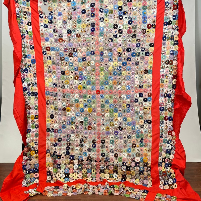 Yo Yo Quilt - Etsy
