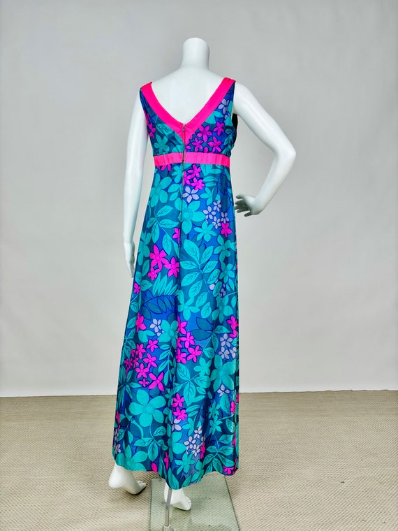 Vintage 1960s Marek New York Tropical Hawaiian Silk S… - Gem