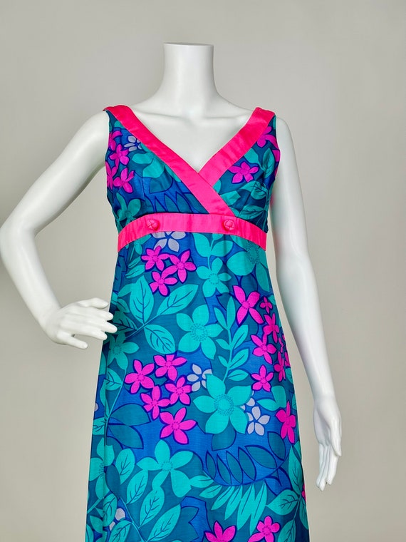 Vintage 1960s Marek New York Tropical Hawaiian Silk S… - Gem
