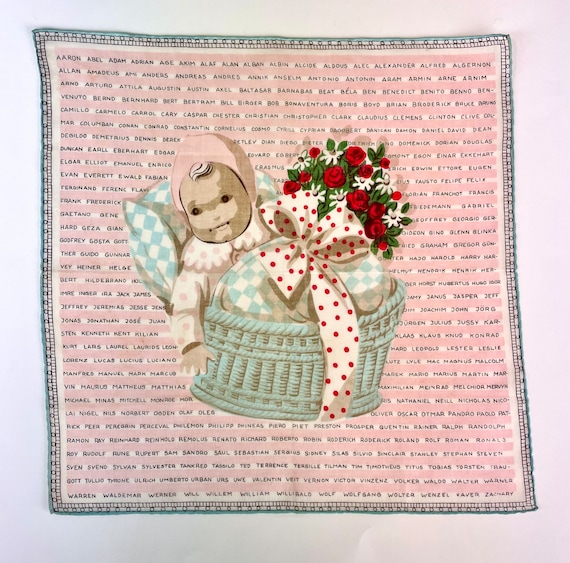 Special Vintage Novelty Baby Names A-Z, alphabetic Ba… - Gem