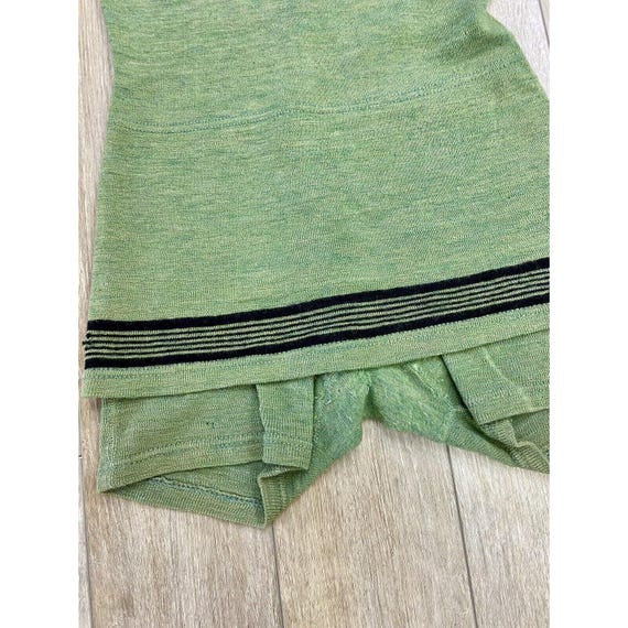 Antique 1920s Jantzen Wool Knit Green Swim Suit Bathi… - Gem