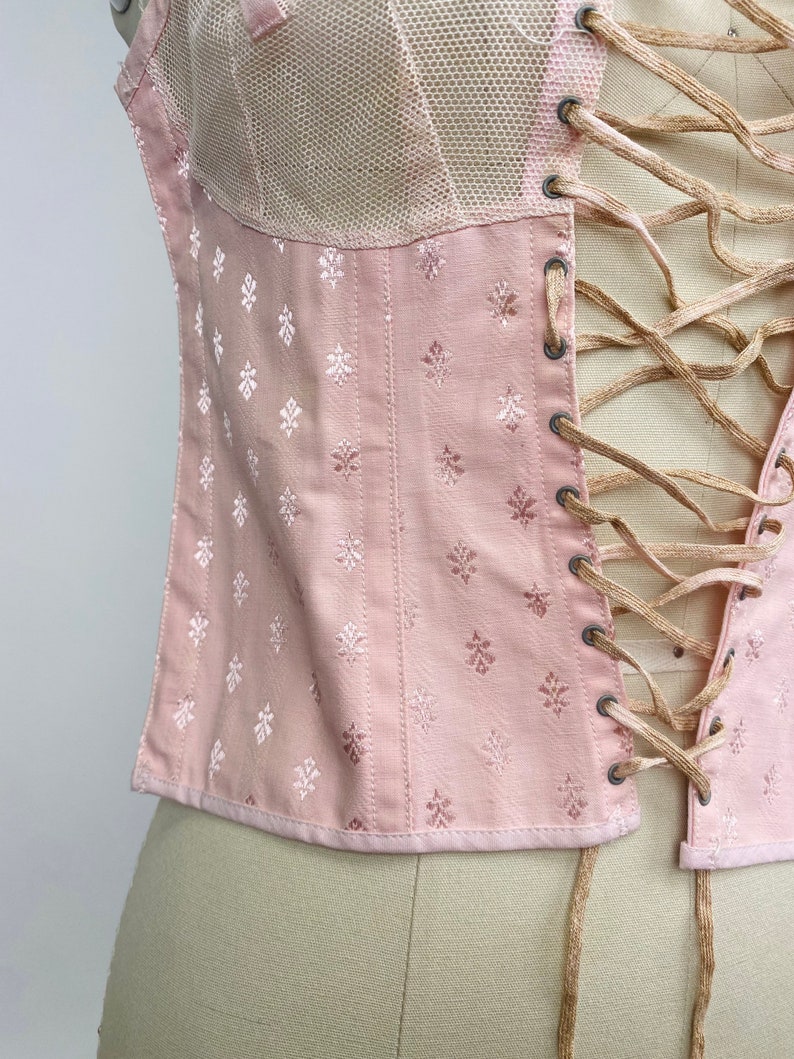 Rare Vintage Early 1900s Spirella Corset Front Bustier Lace - Etsy