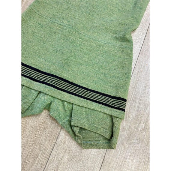 Antique 1920s Jantzen Wool Knit Green Swim Suit Bathi… - Gem