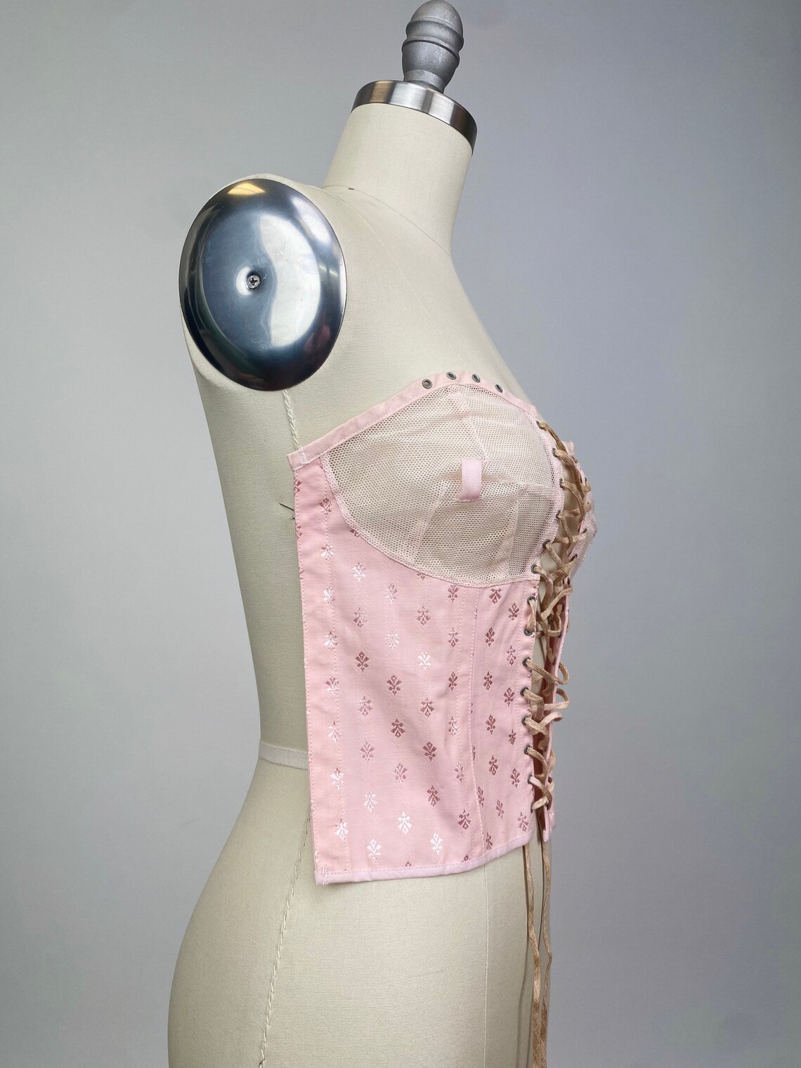 Rare Vintage Early 1900s Spirella Corset Front Bustier Lace - Etsy