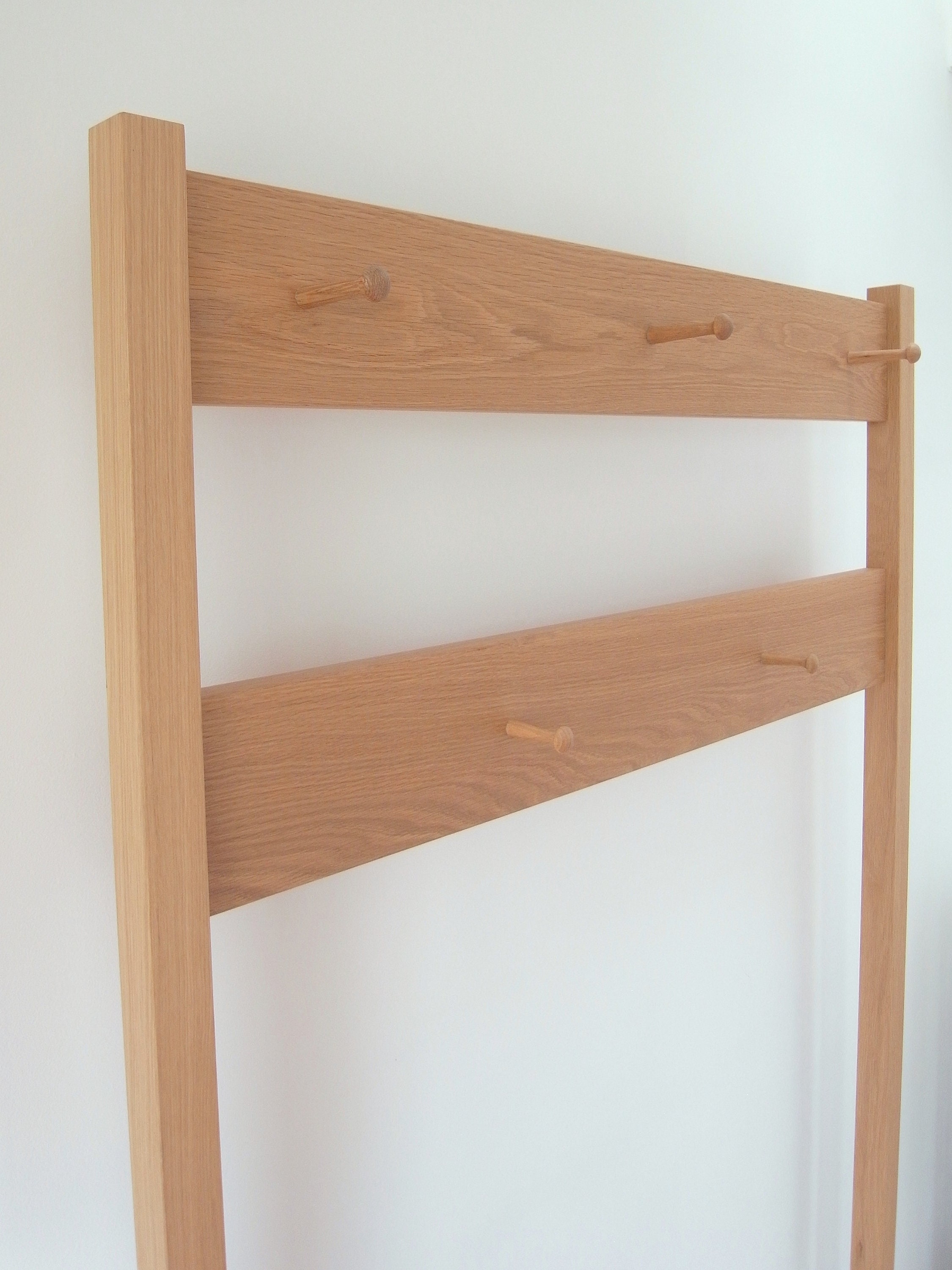 Oak Hallway Bench, Coat and Shoe Rack for Hallways, Entranceways or ...