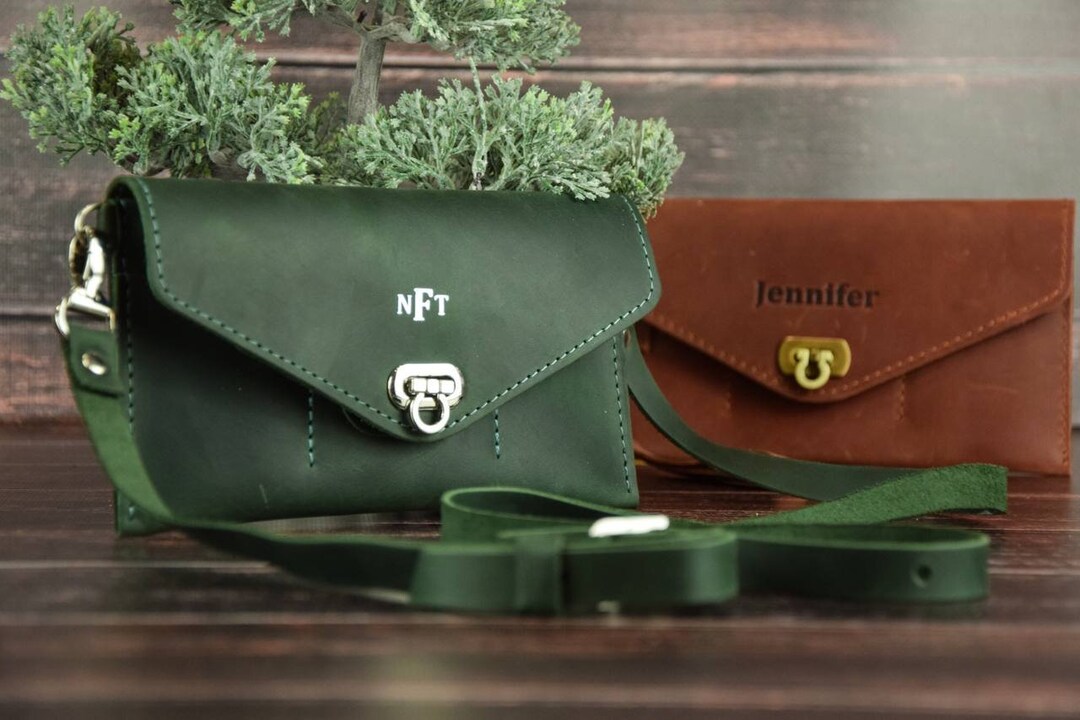 Leather Cash Envelope Wallet Women/leather Wristlet/leather Clutch ...