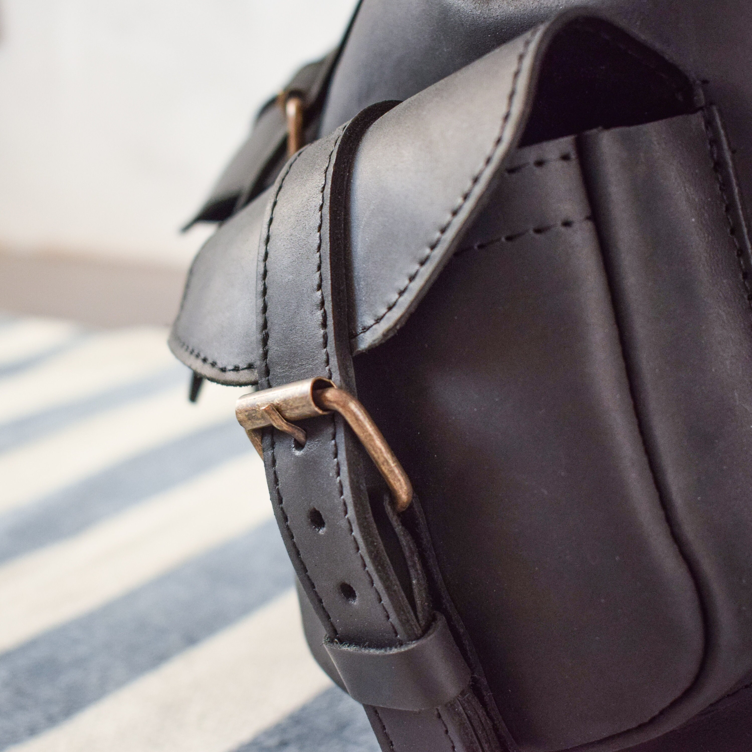 Personalized FULL GRAIN Leather Backpack Perfect Leather - Etsy