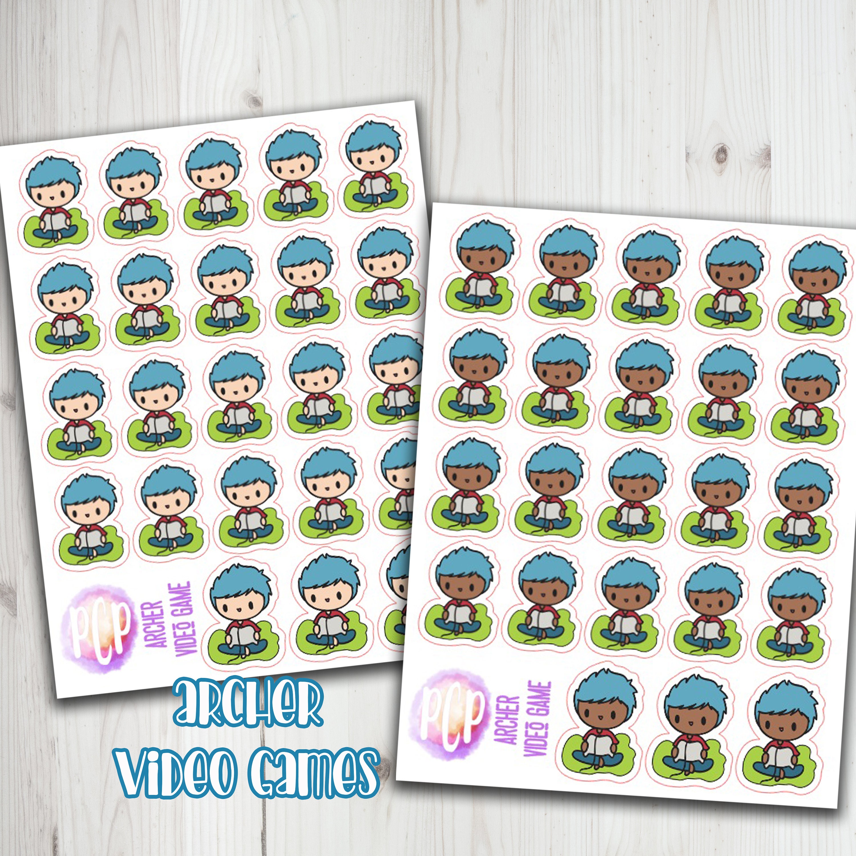 Chibi Playing Video Games