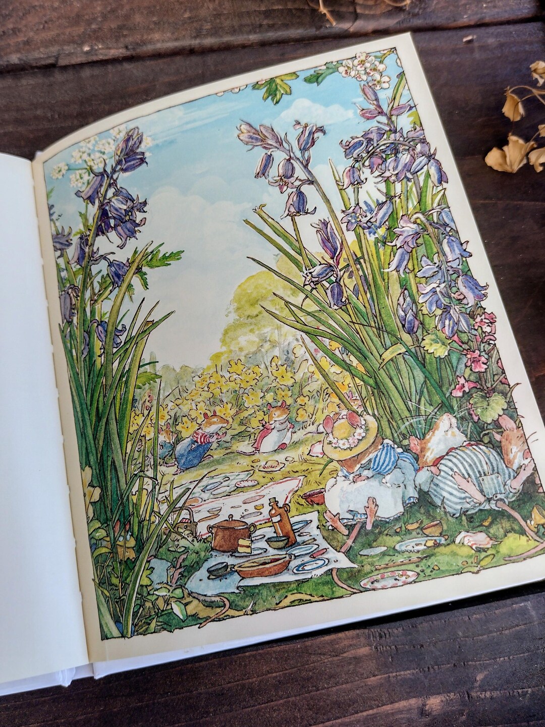 Vintage Brambly Hedge Book: Spring Story, Jill Barklem Illustrations - Etsy