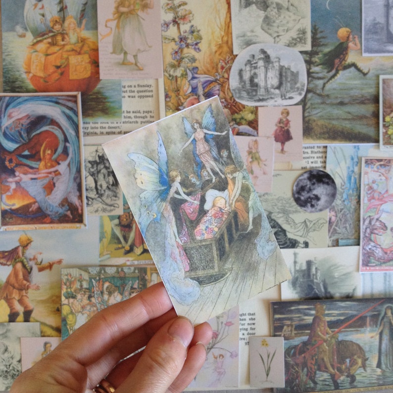 Fairyland Fairies and Magical Creatures Ephemera Pen Pal Kit - Etsy