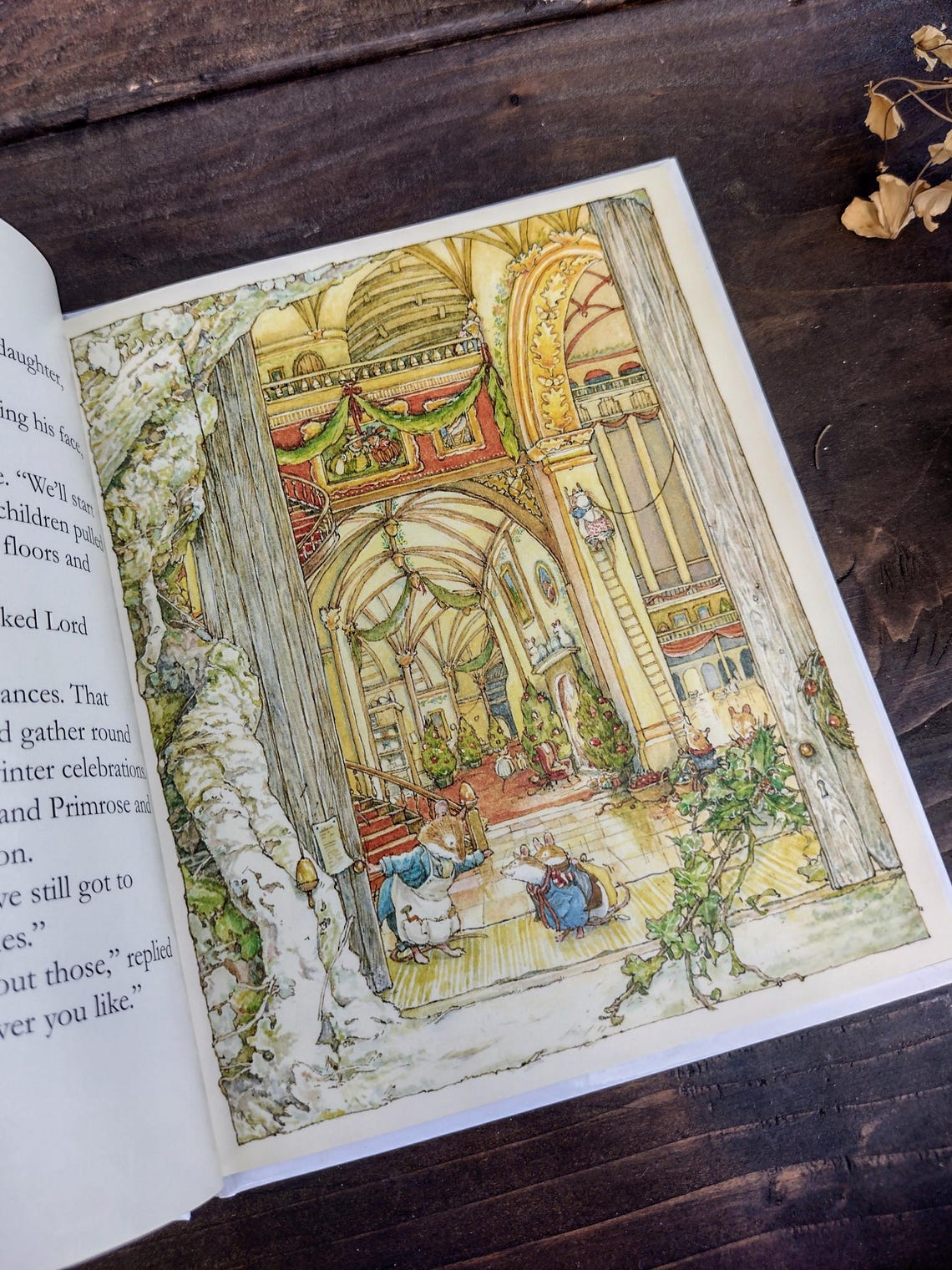 The Secret Staircase - Brambly Hedge Book - Illustrated Vintage ...