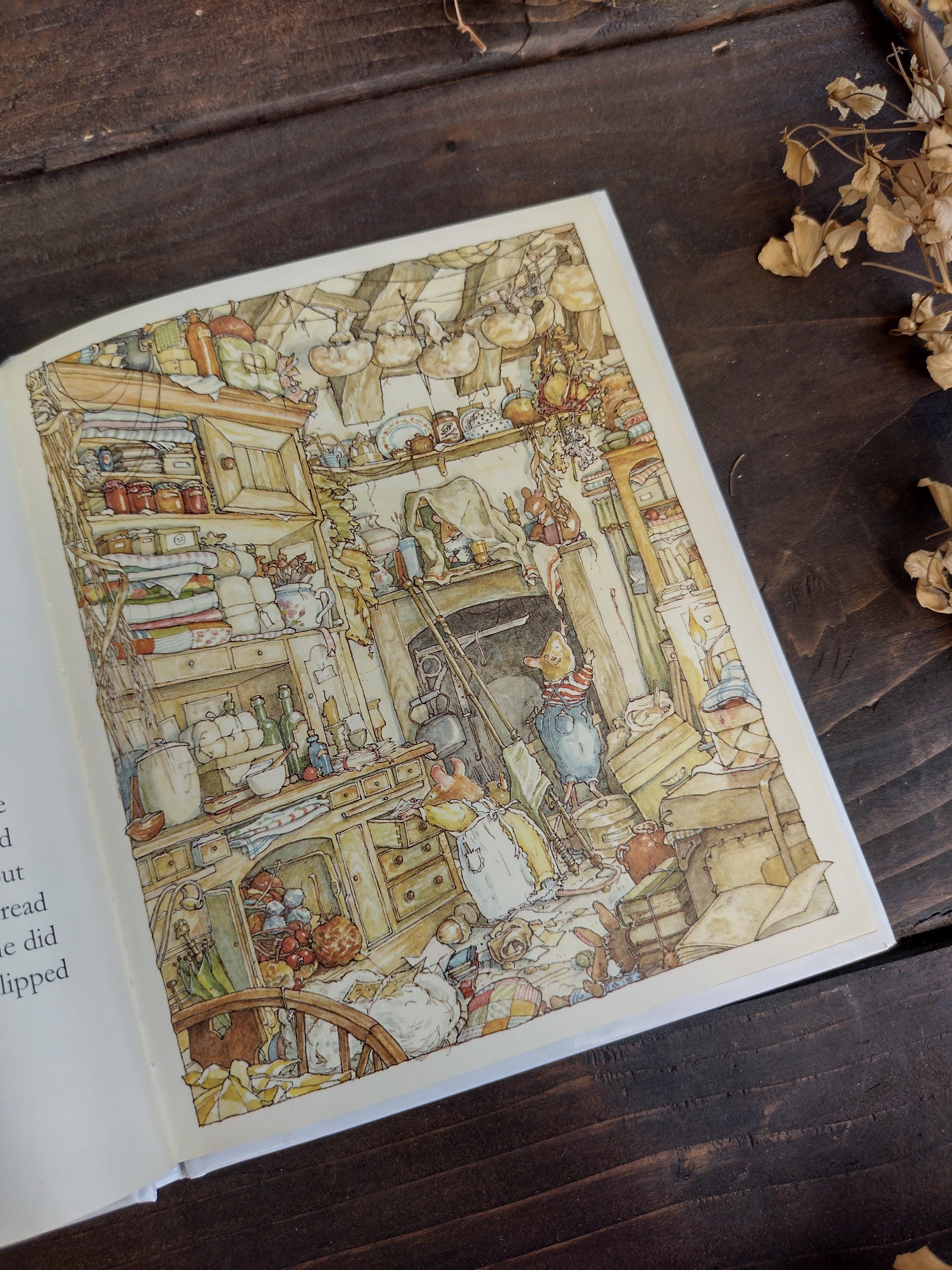 The Secret Staircase - Brambly Hedge Book - Illustrated Vintage ...