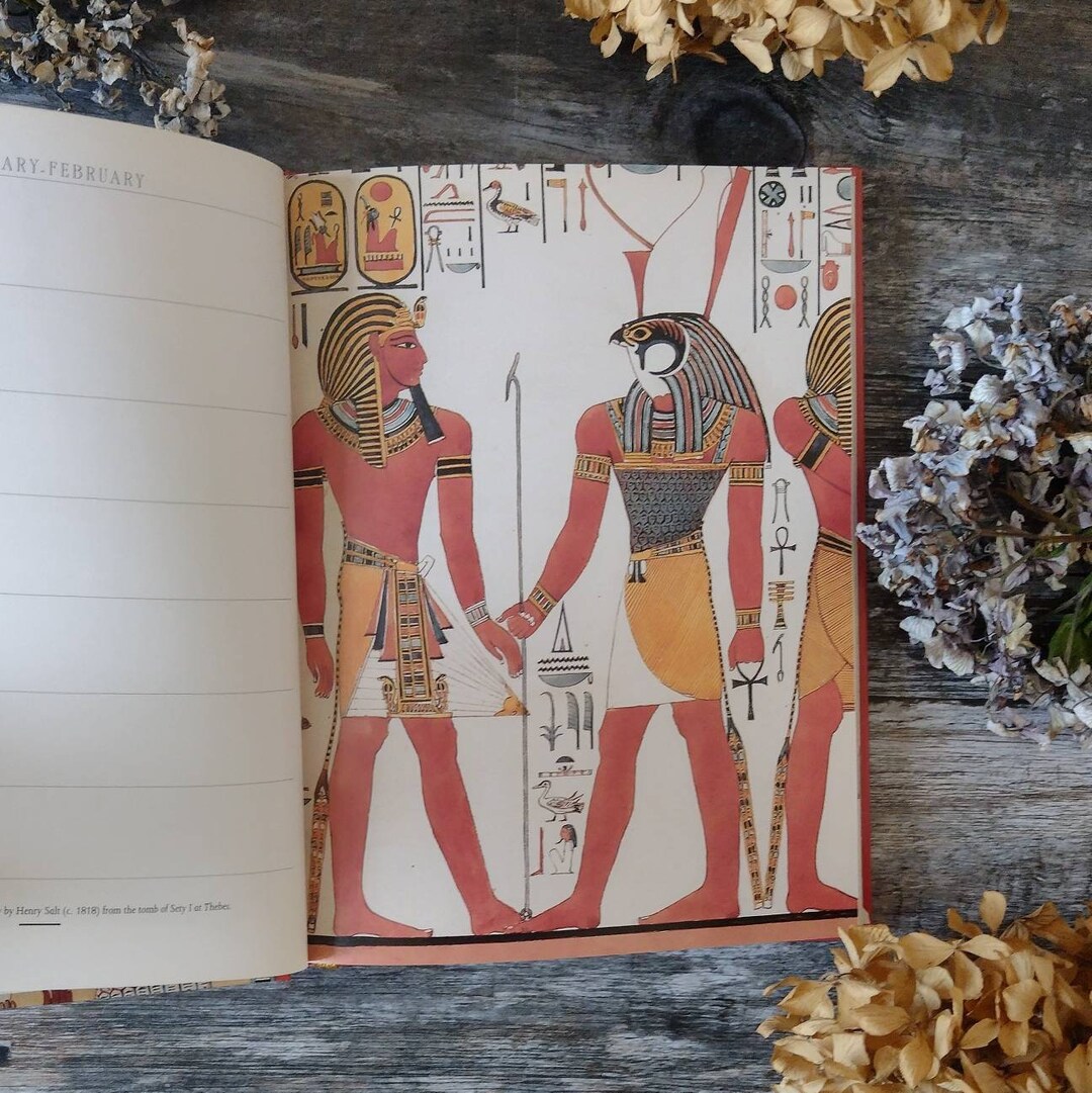 Egyptian Art Book Antique Egypt Diary - Etsy