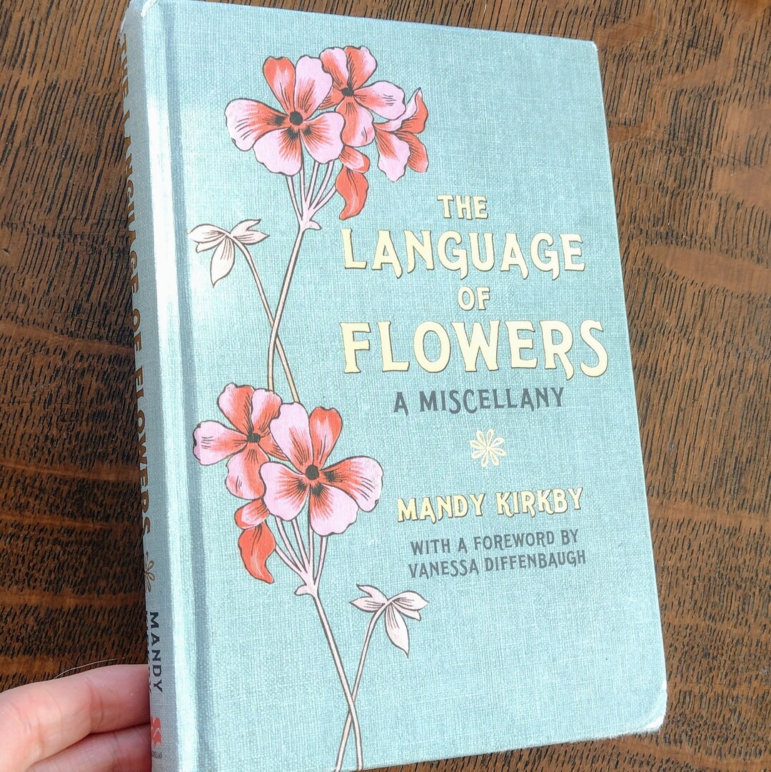 Victorian Language of Flowers Watercolour Artist Painting Book Gift for ...