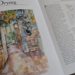 Guide to Drying Flowers Book - Botanical Book - Etsy