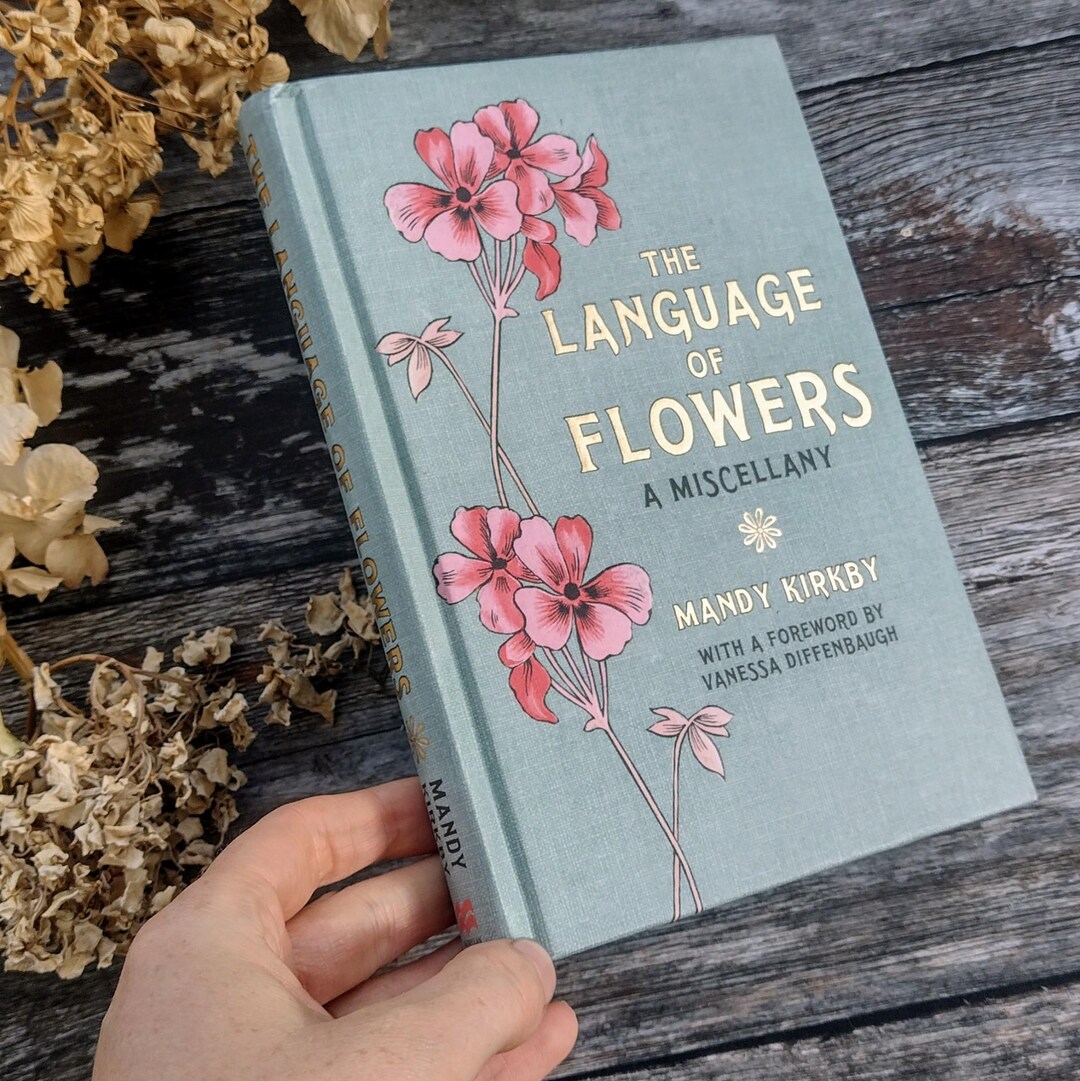 Victorian Language of Flowers Watercolour Artist Painting Book Gift for ...