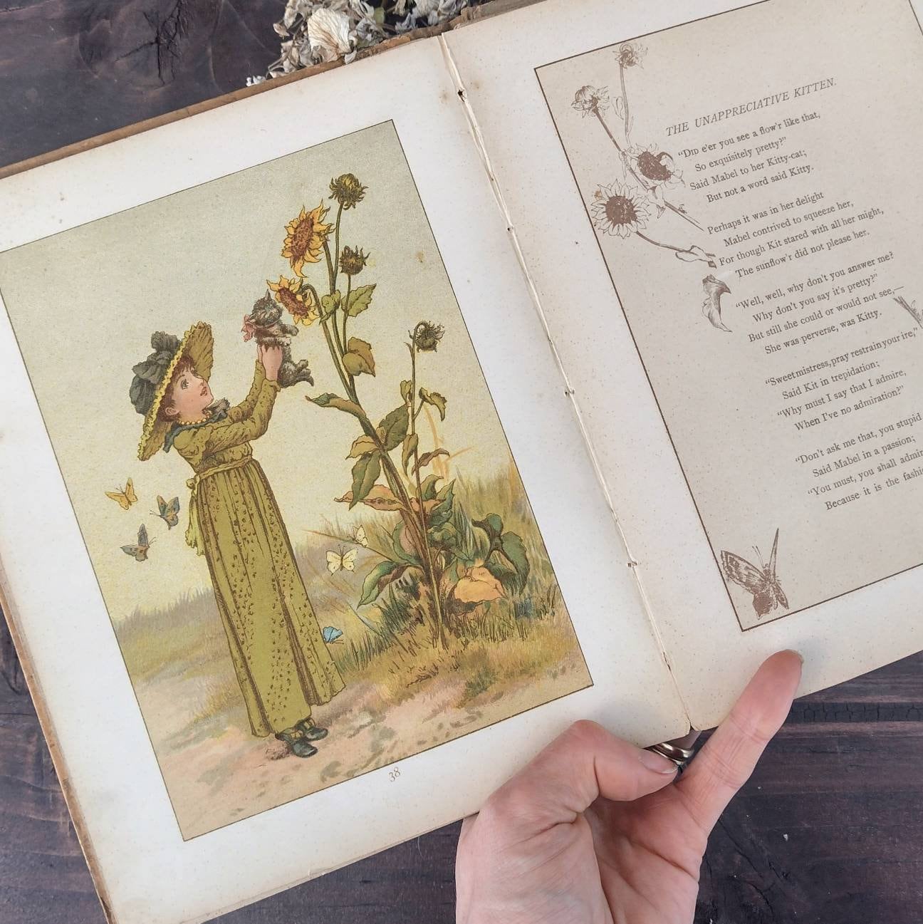 Contrived Clipart Flower