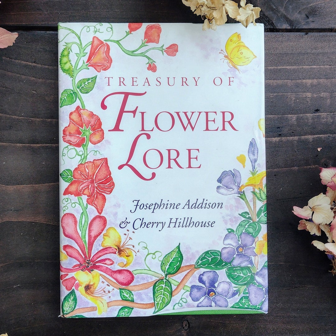 Flower Lore Garden Flowers Book Botanical Book Illustrated Nature Book ...