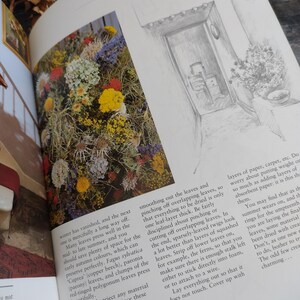Guide to Drying Flowers Book - Botanical Book - Etsy