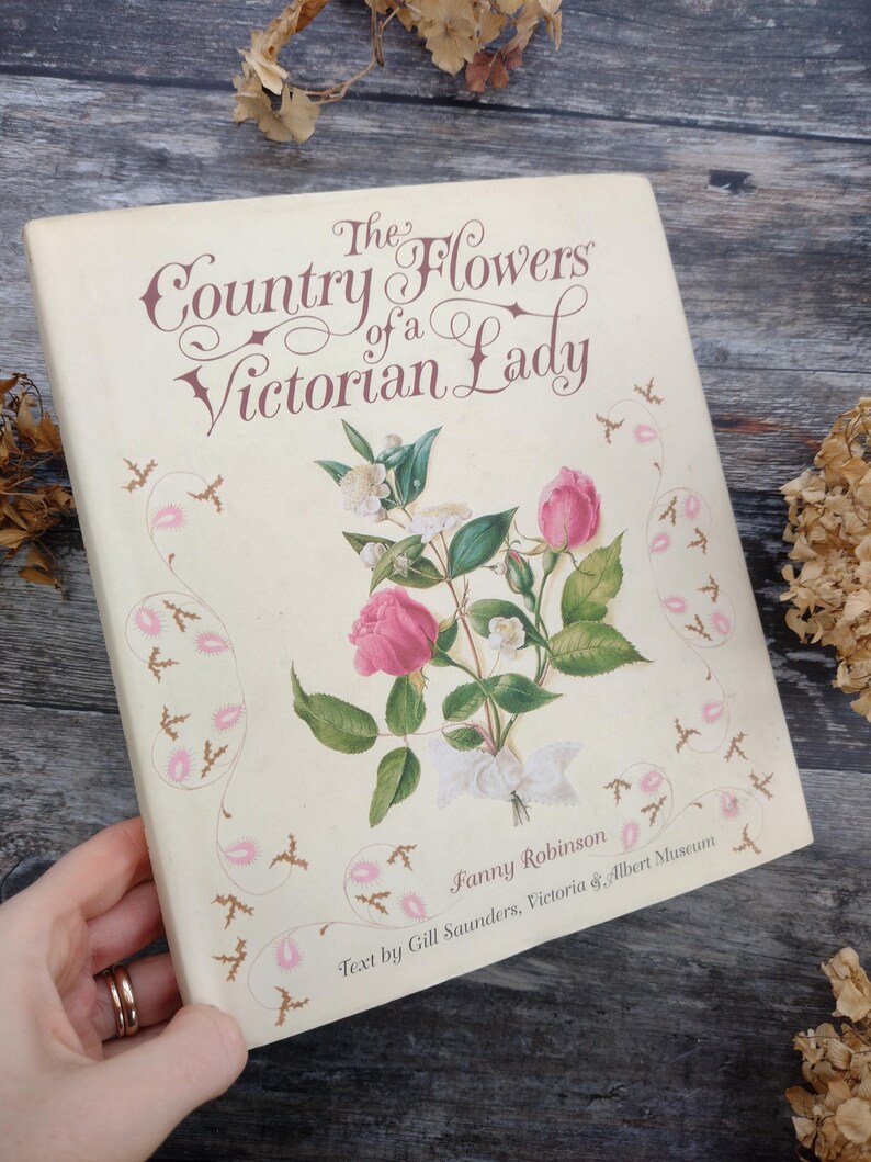 Victorian Flower Album - Watercolour Artist - Botanical Art - Etsy